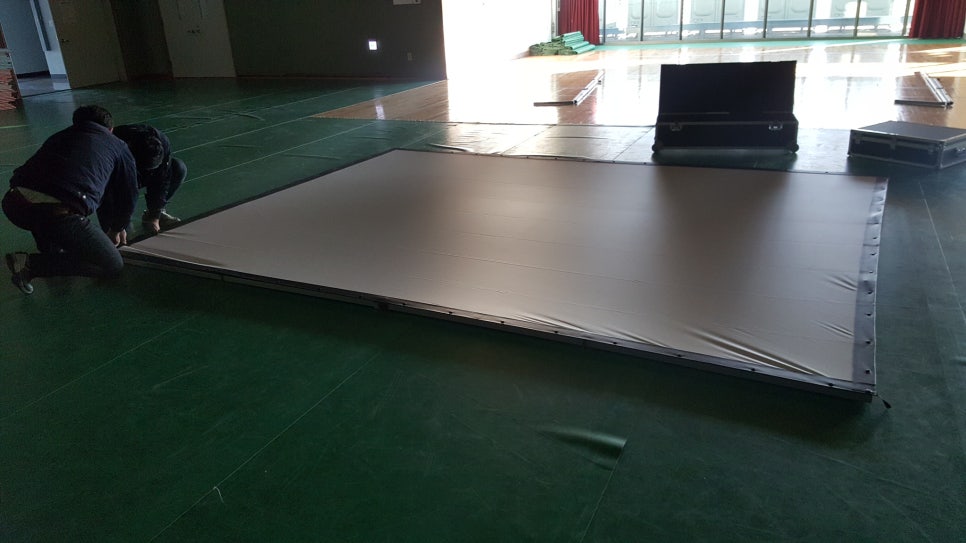 인천 선학 체육관 대형 스크린 빔프로젝터 렌탈 200인치 프로젝트 7000안시 프로젝터 대여 렌탈 네이버 블로그