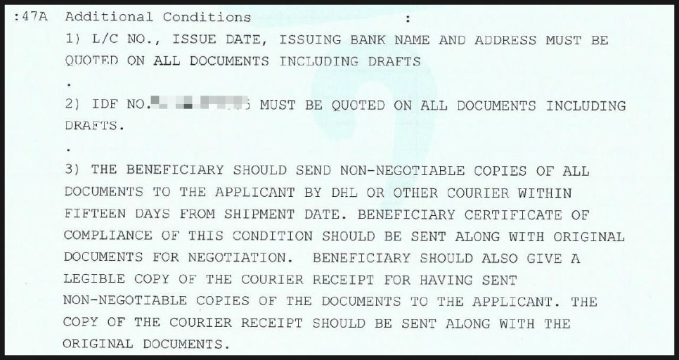Beneficiary's Certificate 작성요령 및 L/C 예시본 : 네이버 블로그