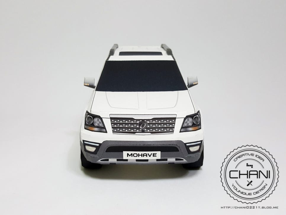 종이로 만들어본 기아 더 뉴 모하비 페이퍼크래프트(종이모형/페이퍼토이) by 차니 : 네이버 블로그