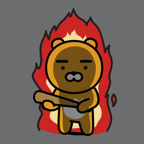 라이언 어피치 움직이는 그림 GIF gif 카카옥톡프렌즈 : 네이버 블로그